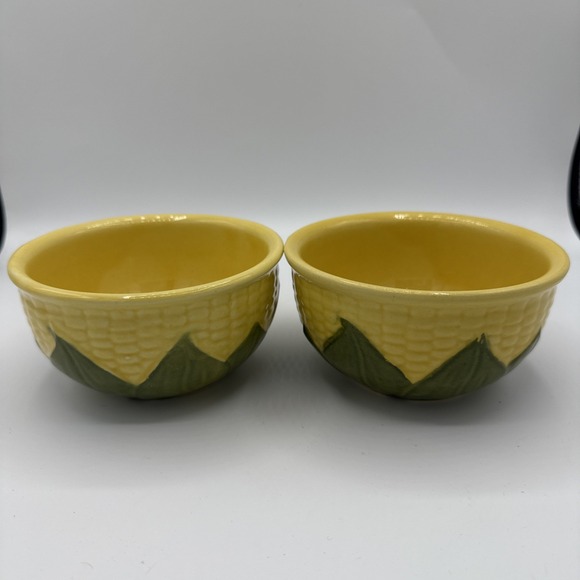 Dining | Shawnee Pottery Vintage Usa Corn King Dinnerware Bowls 5 Set ...